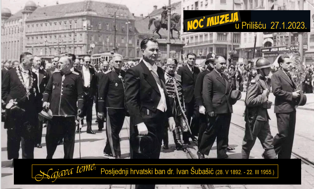 Središnja tema je "Posljednji ban Hrvatske dr. Ivan Šubašić ...